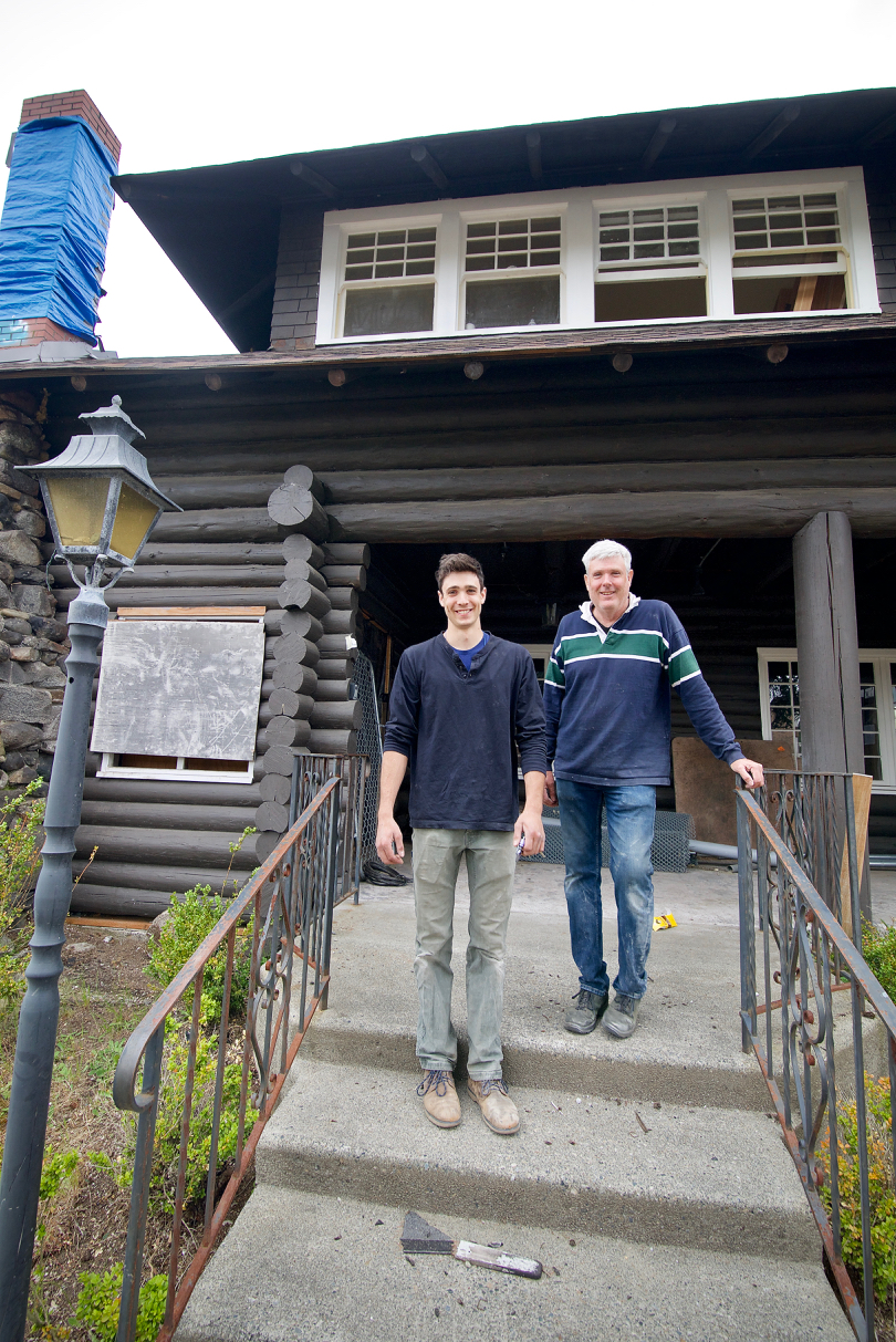 Alki Homestead restoration update; Project nearing completion